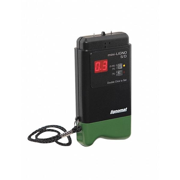 Lignomat Moisture Meter, 6 to 45 per., Digital Disp SD-0 | Zoro