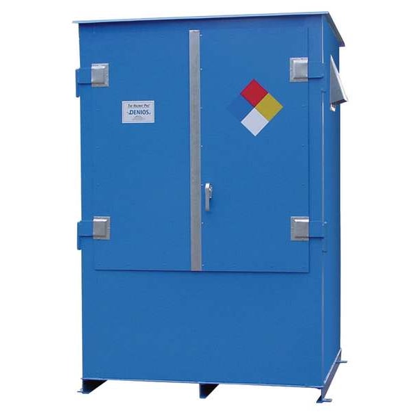 Denios 1 IBC Tote Locker, Blue K17-3583 | Zoro