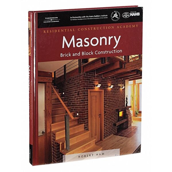 Cengage Learning Masonry Reference Book, Residential Construction ...