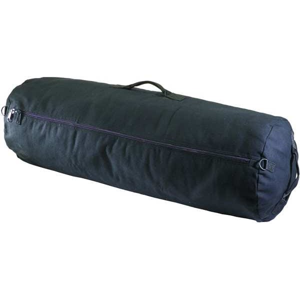 Texsport Duffel Bag, Black, Canvas 10431 | Zoro