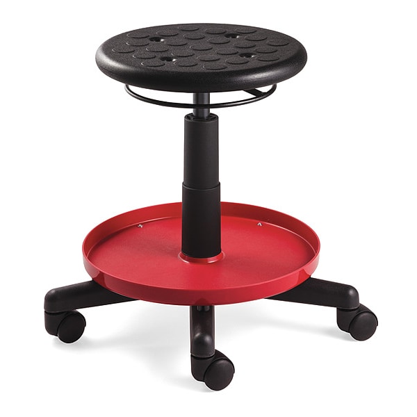 Bevco Value-Line Maintenance Repair Stool, 16-21" St Ht V3081P | Zoro