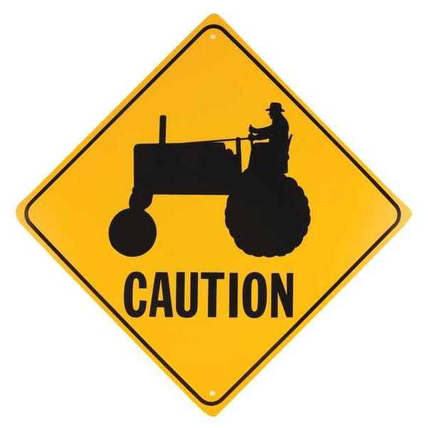 Voss Traffic Sign, 18 in Height, 18 in Width, Plastic, No Text V23 | Zoro