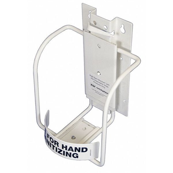 Pdi Locking Sani-Bracket, White PSBH077700 | Zoro