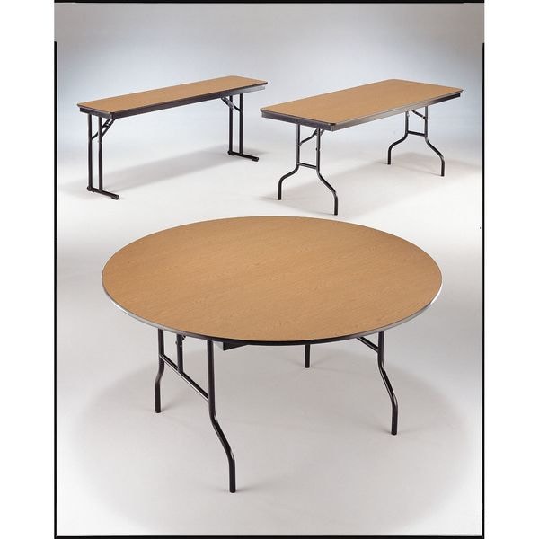 Midwest Folding Rectangle Folding Table, 36 in W, 96 in L, 30 in H ...