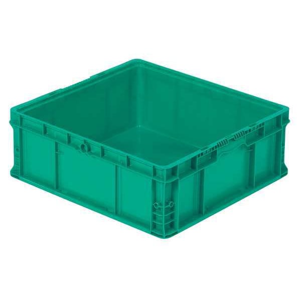 Orbis Solid & Stackable Straight Wall Storage Container, 15.7 gal, 24 ...