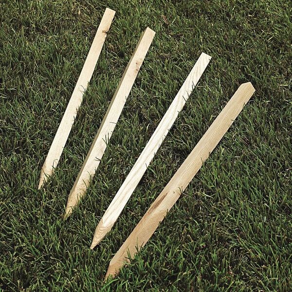 Fiberweb Stake, Oak Heartwood, 58x1x1 In. 75STK58 | Zoro