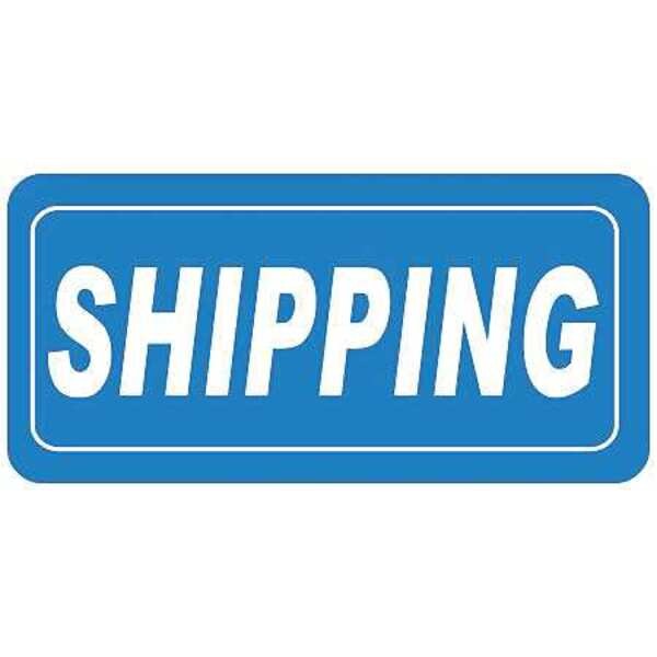 Electromark Shipping, 20 in W x 7 in H, Plastic S1398 | Zoro