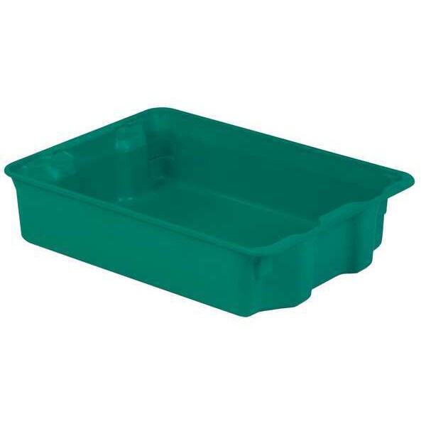 Lewisbins Stack and Nest Bin, Fiberglass Reinforced Polyester, 18 1/8 ...