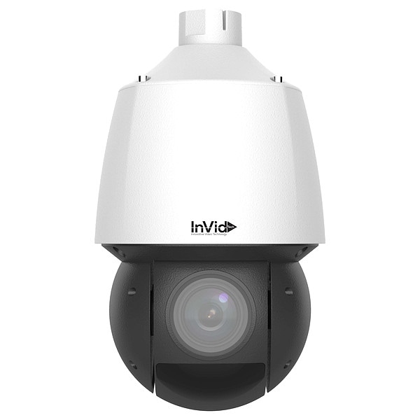 Invid Tech IP Camera, Color, 4MP, Day/Night VIS-P4PTZ25XIRNH-AI | Zoro
