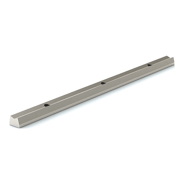 Pbc Linear Linear Metric Support Rail, 50 mm dia. LSRM50PD-1000-SL | Zoro