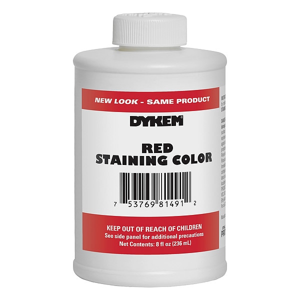 Dykem Opaque Staining Color, 8 oz, Red 81491 | Zoro