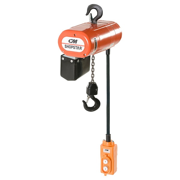 Cm Electric Chain Hoist, 115V AC, 1/6 hp 2070S15TR | Zoro