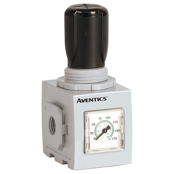 Numatics Regulator, 1/4 in, Aluminum, 0.47 lb 8651AR002FA00H0 | Zoro