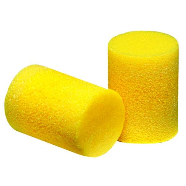 3M E-A-R Classic Disposable Uncorded Ear Plugs, Cylinder Shape, NRR 29 dB, Yellow, 200 Pairs 310 ...