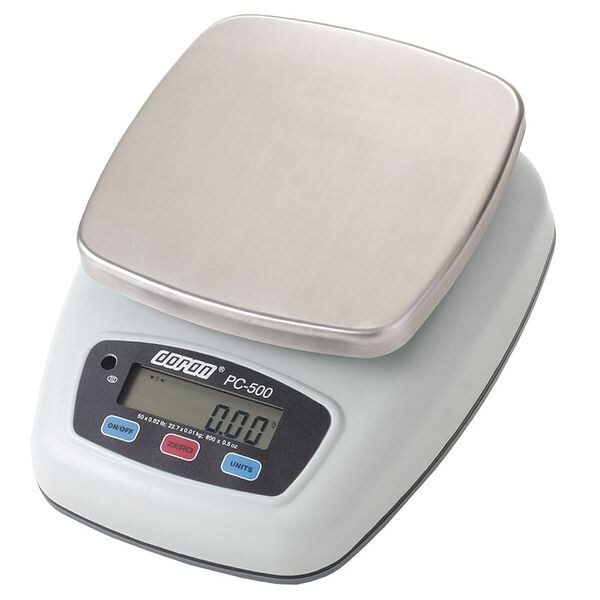 Doran Digital Compact Bench Scale 11.3kg/24.9 lb. Capacity PC500-25 | Zoro