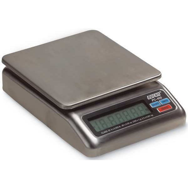 Doran Digital Compact Bench Scale 2300g/5 lb. Capacity PC400-05 | Zoro