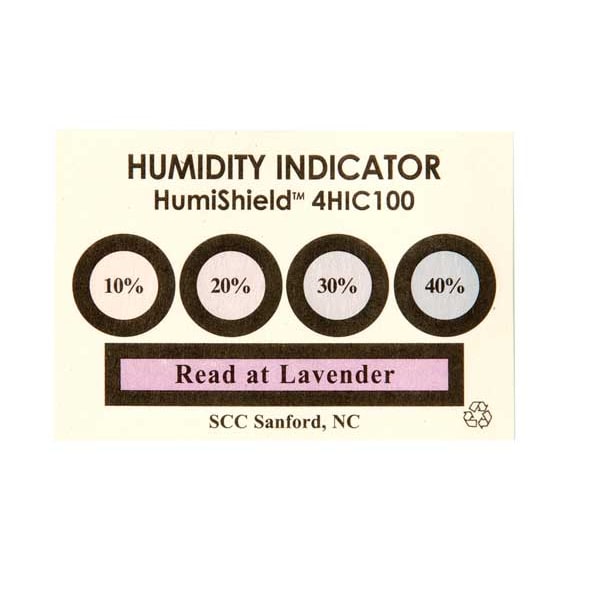 Scs Humidity Indicator, Can, PK100 4HIC100 | Zoro