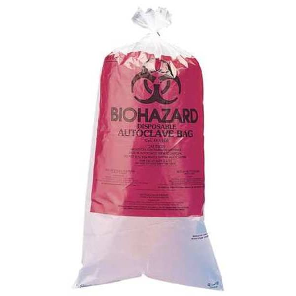 Sp Scienceware Autoclav.Biohaz.Bag, 8to10gal, Clear, PK100 F13161-0009 ...