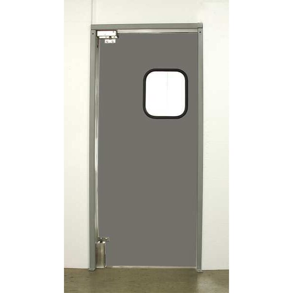 Industrial Impacdor Commercial Impact Door, 7 x 4 ft, Charcoal 431532 ...