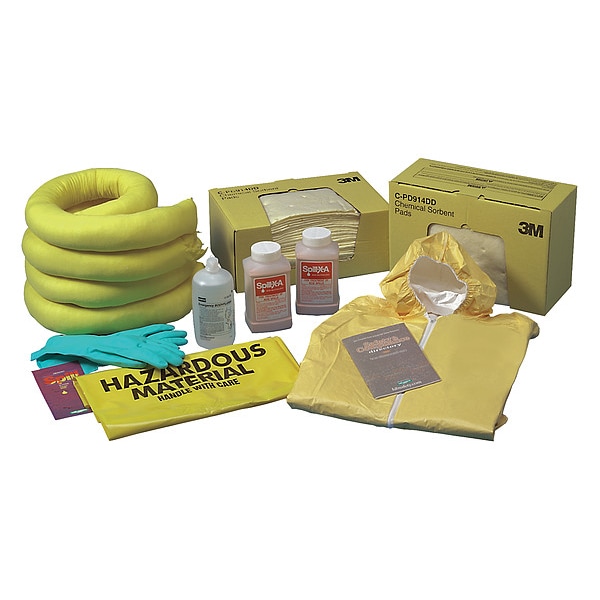 Zoro Select Battery Station Spill Kit Refill 9NRV8 | Zoro