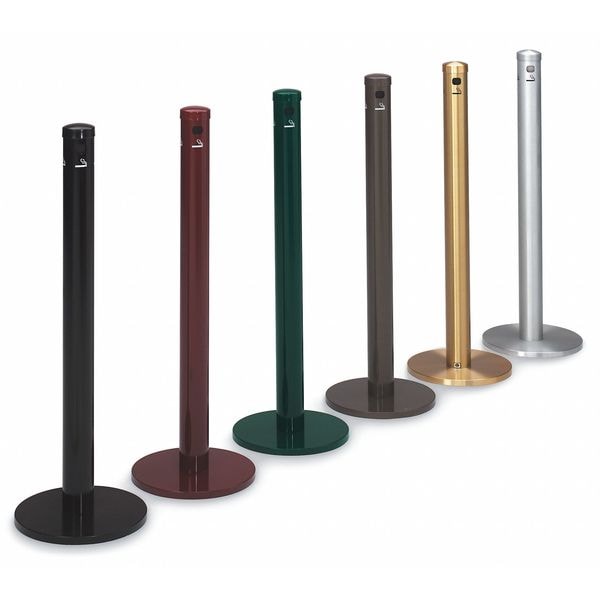 Glaro Cigarette Receptacle, Brass 4403BE | Zoro