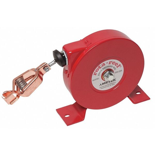 Ametek Static Discharge Reel, 20ft Cable Length 200-20R BUY 24+ | Zoro