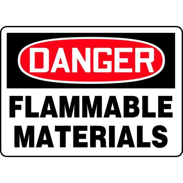 Accuform Danger Sign, 10" Height, 14" Width, Vinyl, Rectangle, English ...