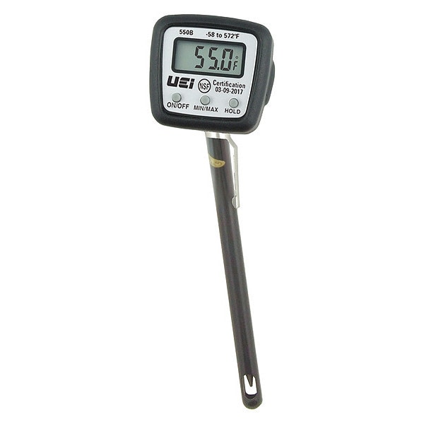 Uei Test Instruments Digital Pocket Thermometer 550B | Zoro