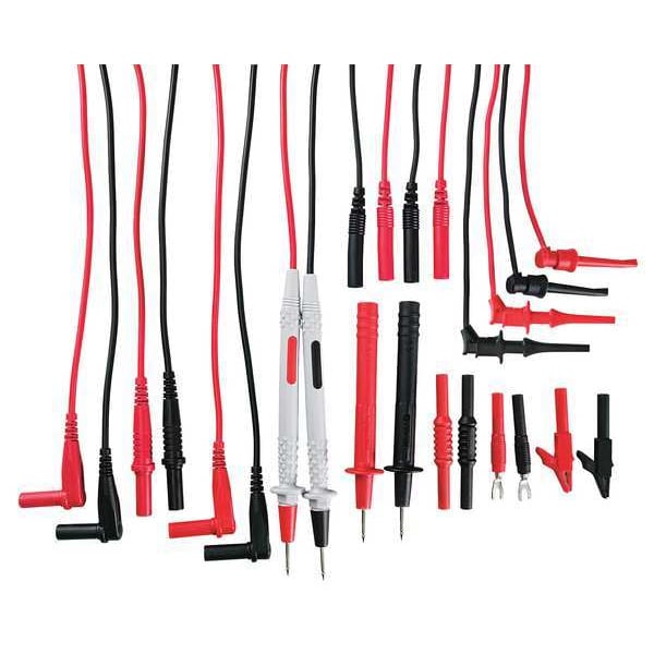 Extech Test Lead Kit, 16A, 30VAC/60VDC TL841 | Zoro