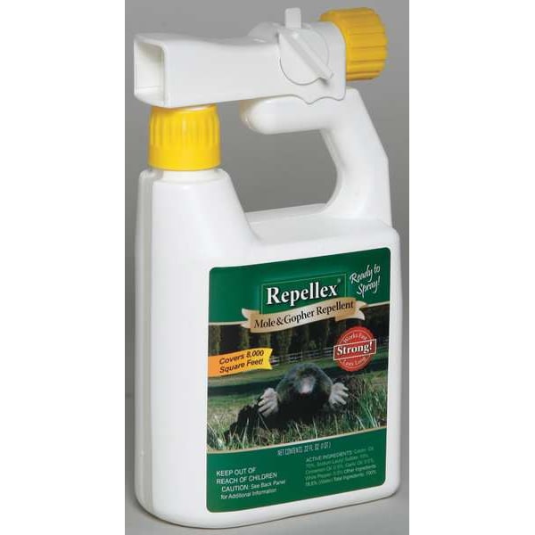 Repellex Mole/Gopher Repellent, 32 oz. Weight 10505 | Zoro