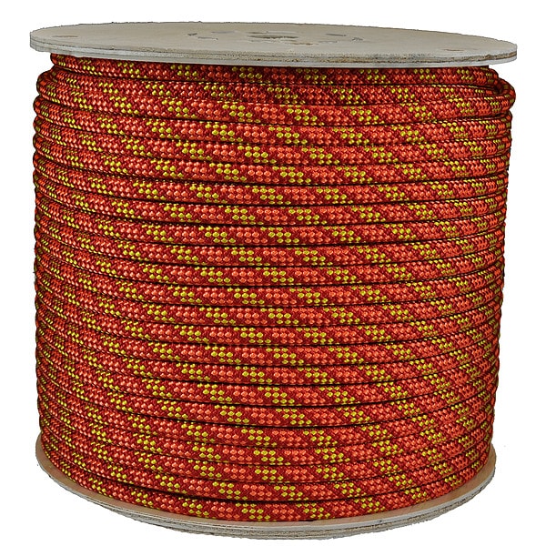 All Gear Climbing Rope, PES, 1/2 In. dia., 150 ft. L AGKM12150ROY | Zoro