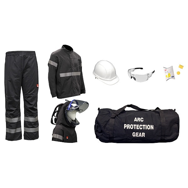 Mechanix Wear Arc Flash Protection Clothing Kit AG40-GP-JP-4X-H3PFNG | Zoro