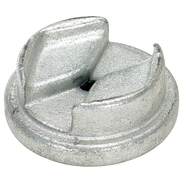 Zoro Select Drum Bung Socket, 3/8 In, Zinc BUNG-S-S1 | Zoro