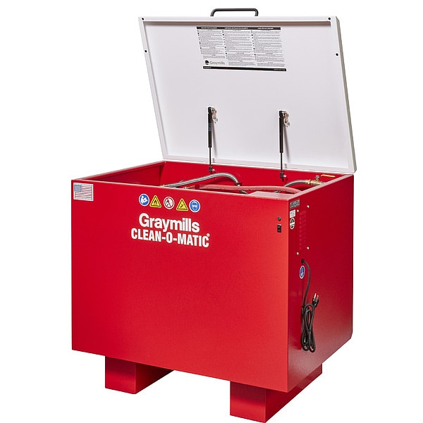 Graymills Parts Washer, Tank Steel, 81.5 gal COM804-A | Zoro