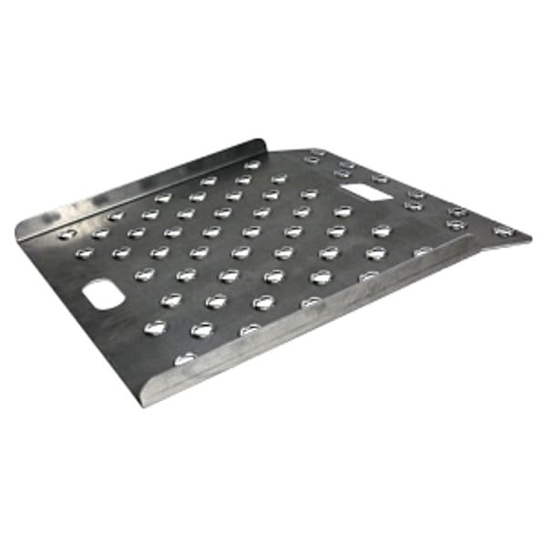 Zoro Select Curb Ramp, Aluminum, 27 In. W, 36 In. L CRP 2736 | Zoro