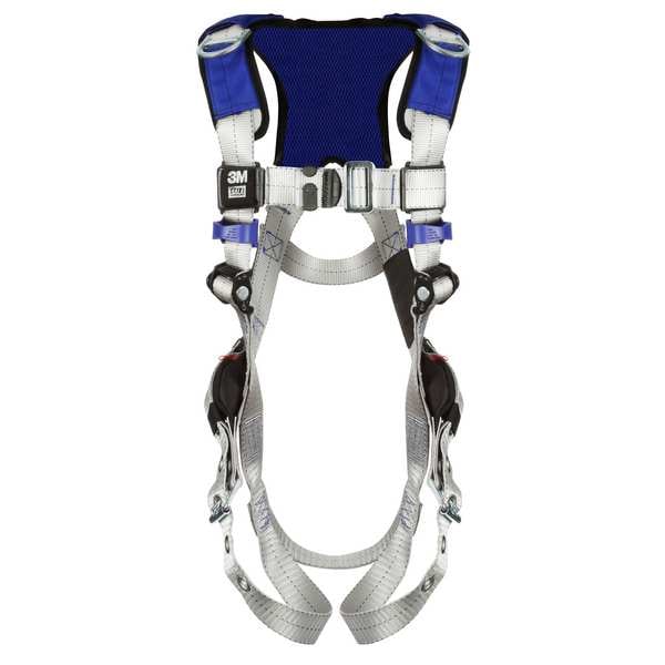 3M Dbi-Sala ExoFit(TM) X100 Fall Protection Harness, L, 420 lb, Mating ...