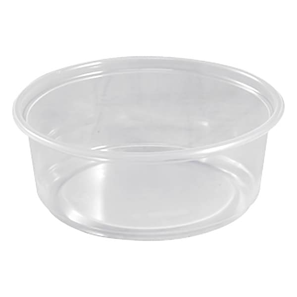 Empress Deli Container Clear, 8 oz ED08A | Zoro