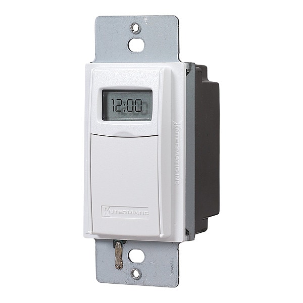 Intermatic Electronic Timer, 7-Day, SPDT, 120-277 V EI600WC | Zoro