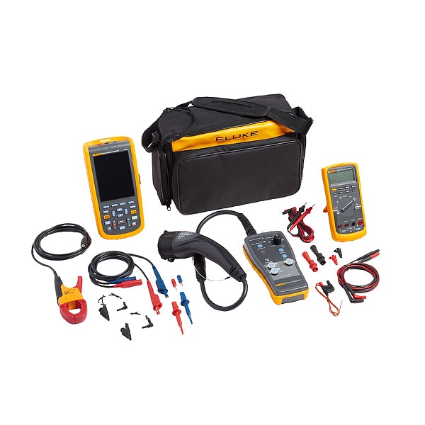 Fluke Type 1 Test Adapter w/125B, 87V, TL224 FLK-FEV100/TY1 KIT2 | Zoro