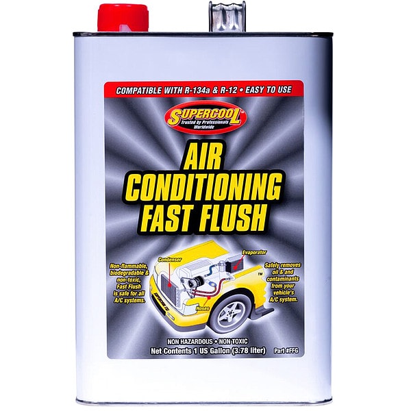 Supercool Air Conditioning Fast Flush, Can, 1 gal. FFG | Zoro