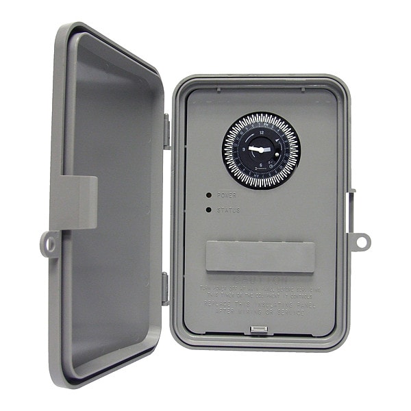 Intermatic Electromechanical Timer, 24Hr, 3R, 40A GM40AV | Zoro