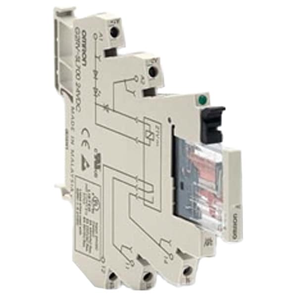 Omron General Purpose Relay, Square, 5, Plug-in G2RV-1-S-G DC21 | Zoro
