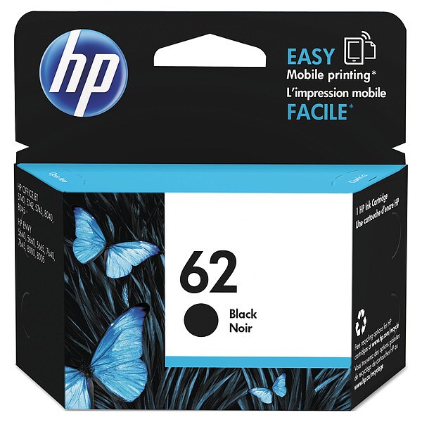 Hp Ink Cartridge, 200, Black C2P04AN#140 | Zoro
