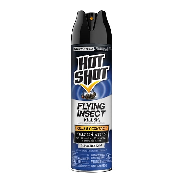 Hot Shot 15 oz. Aerosol Indoor/Outdoor Flying Insect Killer HG-96310 | Zoro
