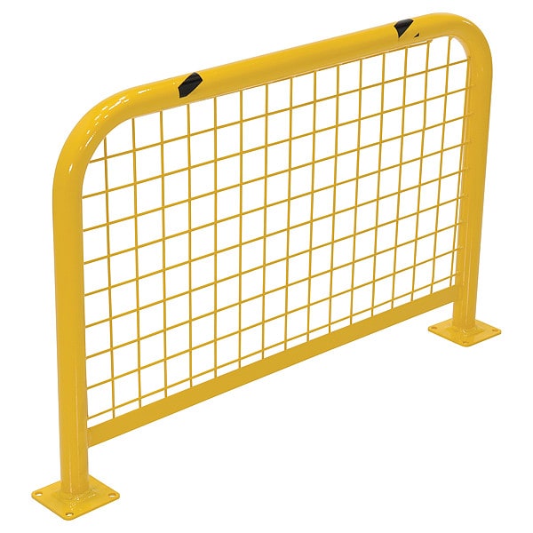 Vestil Guard Rail, 4 in.L, 20 lb. HPRO-M-36-24-2 | Zoro