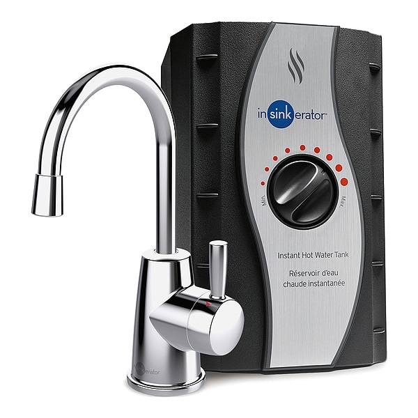 In-Sink-Erator HotWaterDispenser, 0.67gal, 81/4inFaucet H-250C-SS | Zoro