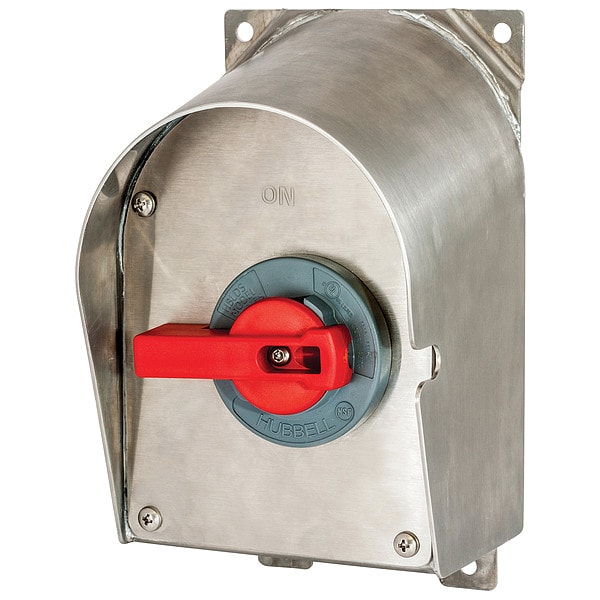 Hubbell Wiring Device-Kellems Nonfusible, Disconnect Switch, Heavy Duty ...