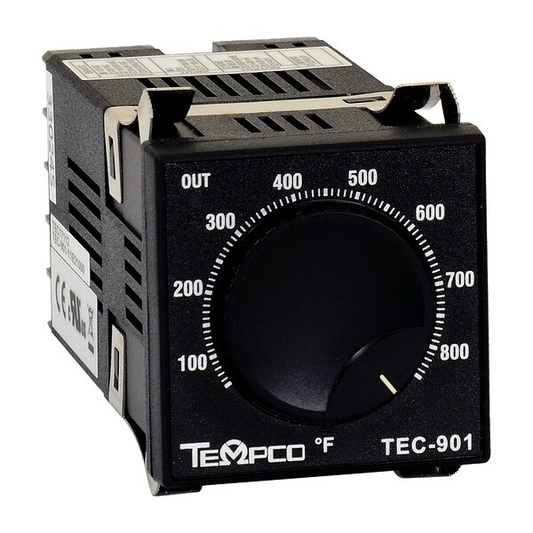 Tempco Temp Controller, Analog, J, 100-130V TEC17112 | Zoro