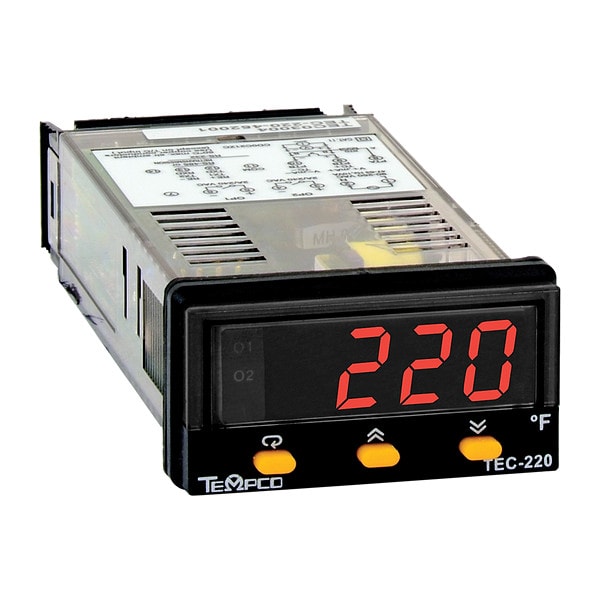 Tempco Temp Controller, Prog, 90-250V, SSR TEC03013 | Zoro