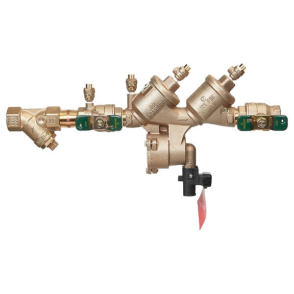 Watts Backflow Preventer, High Investment Level 1 LF919-QT-S-FS | Zoro